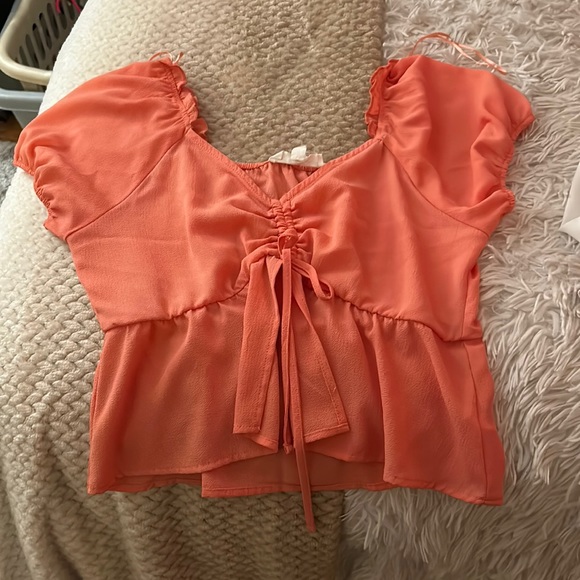 Pink Rose | Tops | Salmon Top | Poshmark